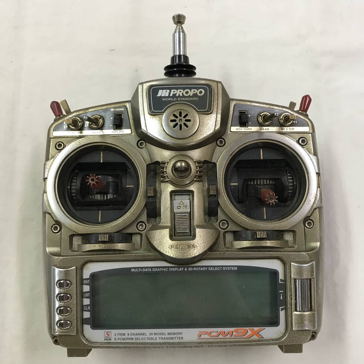 oj273 送料無料！現状品 JR PROPO ラジコン 送信機 プロポ PCM9X 受信機 JR PROPO 72 MHz RF ...