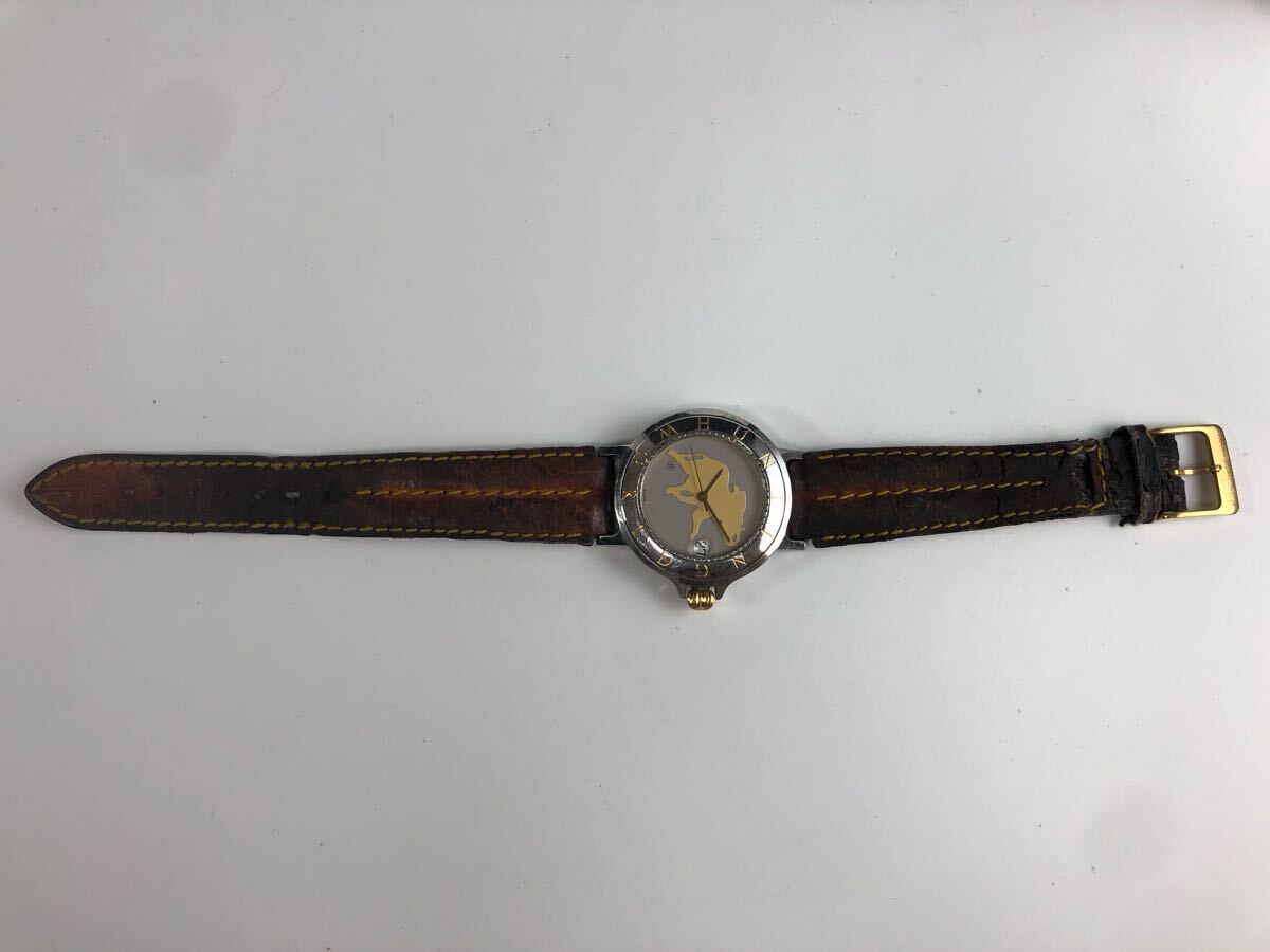 1円スタート★稼働品★腕時計 ハンティングワールド 848081/13201 ラウンドフェイス オートマチック 現状品★yr10088 ...