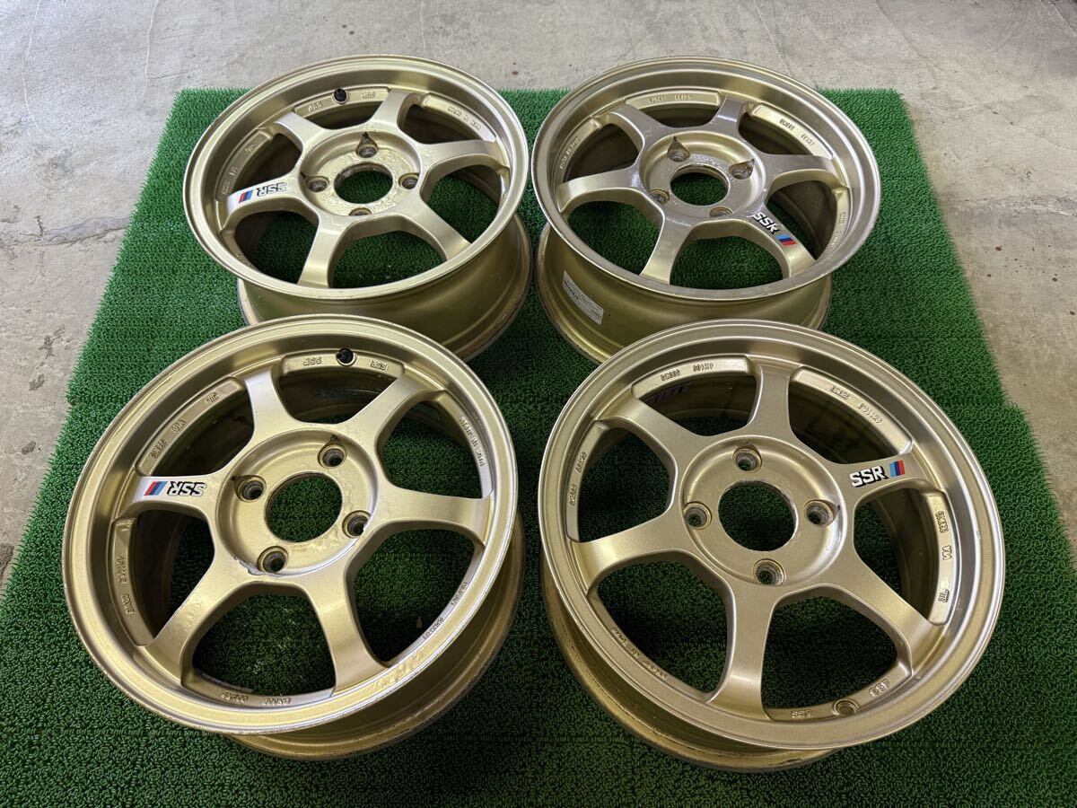 絶版 軽量 SSR TYPE-C 15インチ 6.5J+42 4穴PCD114.3 中古4本 スピードスター /【Buyee】 Buyee ...
