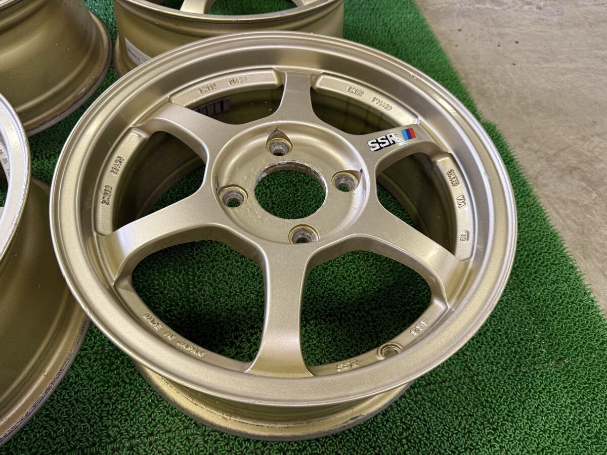絶版 軽量 SSR TYPE-C 15インチ 6.5J+42 4穴PCD114.3 中古4本 スピードスター /【Buyee】 Buyee ...
