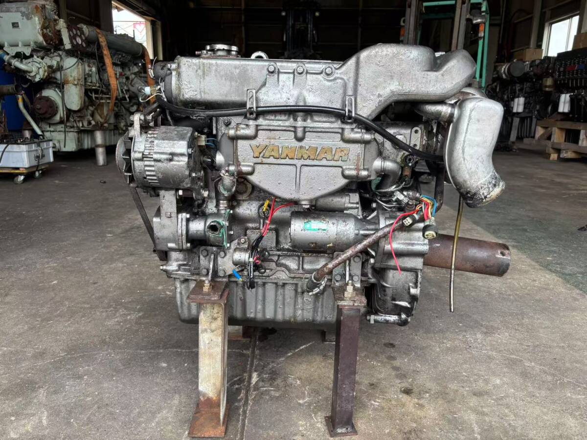 ヤンマー船内外機 4JH2－DTZ 72馬力 SZ110－1 ドライブセット モーター、中間軸付き、現状販売 福岡朝倉発 /【Buyee】 Buyee - Japanese Proxy ...