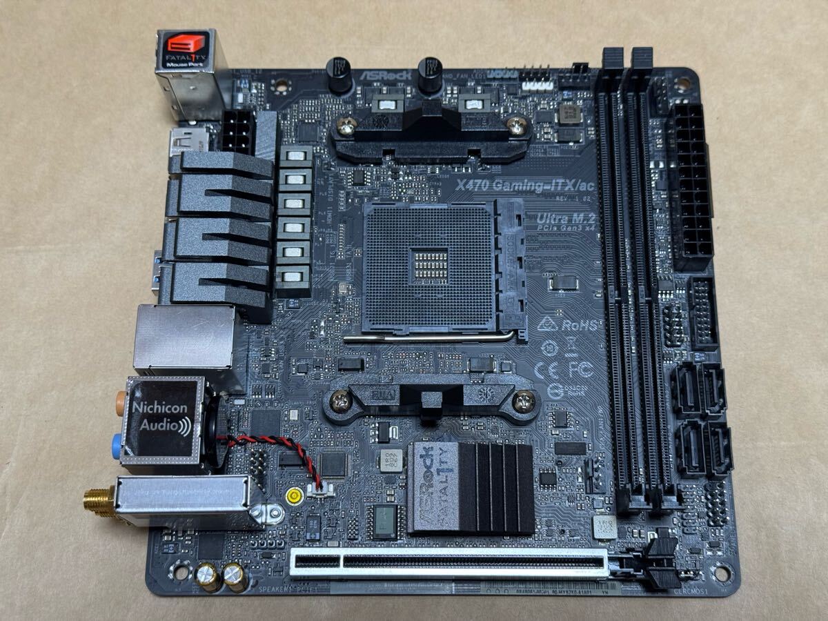 ASRock Fatal1ty X470 Gaming-ITX/ac MB4396 AMD X470 Mini-ITX /【Buyee】 Buyee - Japanese Proxy ...