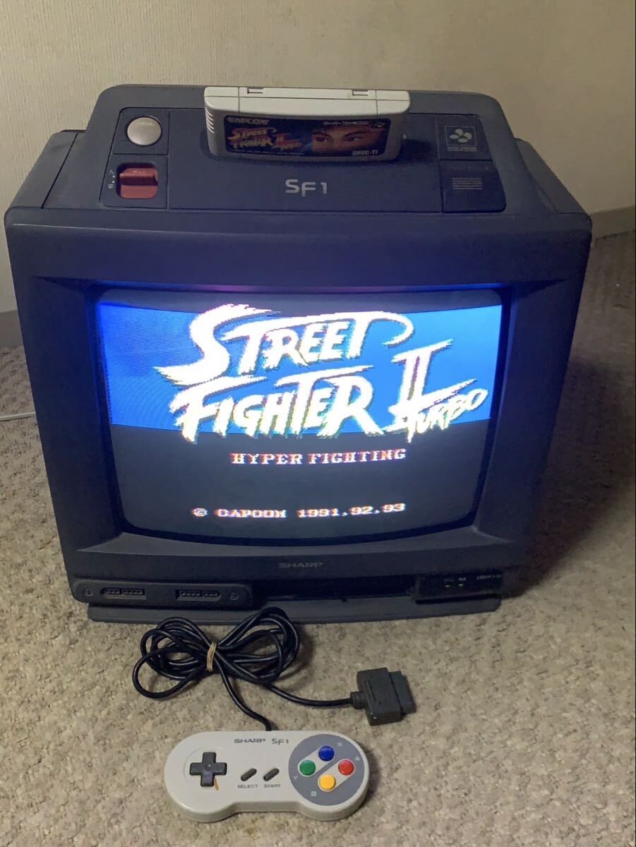 希少 SHARP スーパーファミコン 内蔵 テレビ 14G-SF1 SFC 任天堂 ジャンク /【Buyee】 Buyee ...
