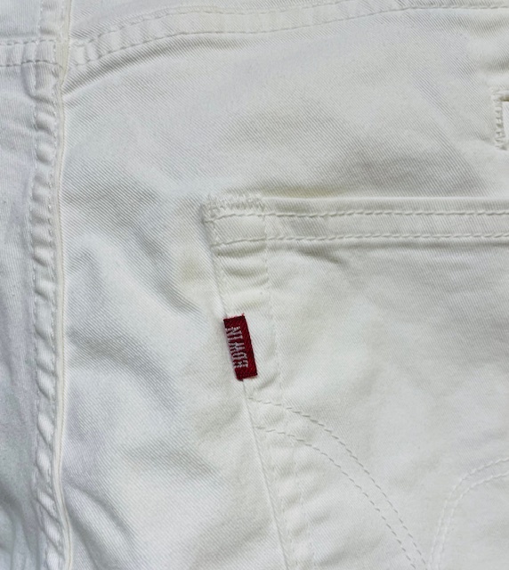 JUN HASHIMOTO × EDWIN ジュンハシモト エドウィン ストレッチ ホワイト デニム パンツ Mサイズ バナナカーブ 立体 /【Buyee】 Buyee - Japanese ...
