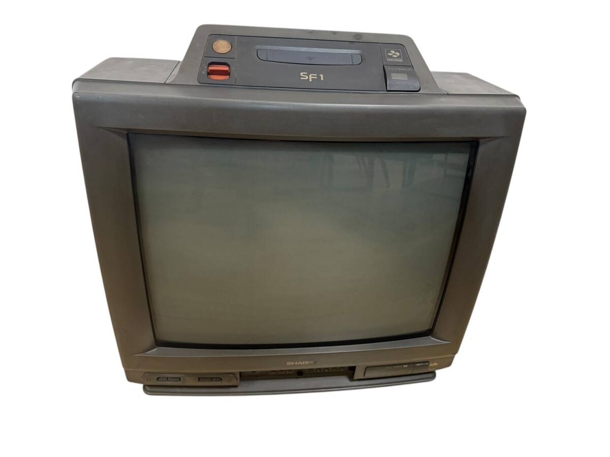 現状品・希少 SHARP/シャープ 21G-SF1 エスエフワン スーパーファミコン内臓テレビ 任天堂 ゲーム機 /【Buyee】 Buyee ...