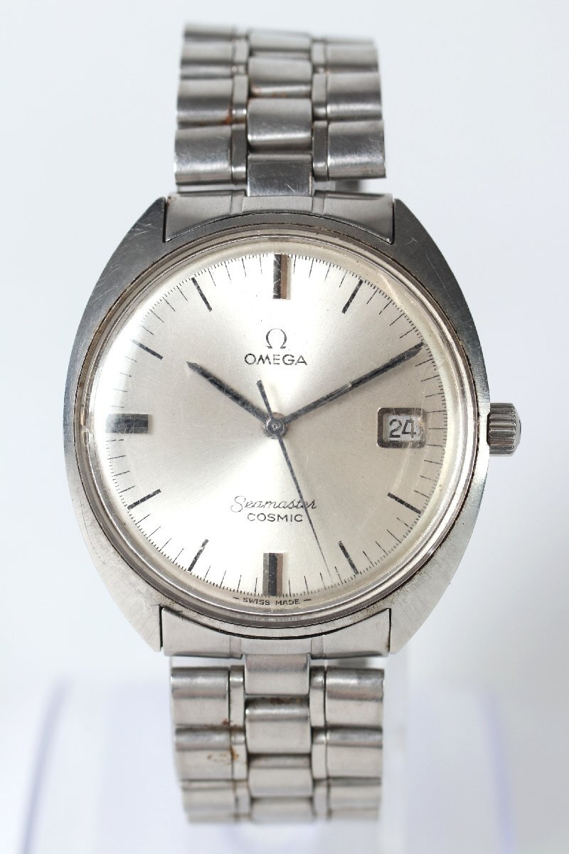 ★OMEGA オメガ Seamaster シーマスター COSMIC コスミック 136017 SP-TOOL 107 手巻き デイト メンズ ...