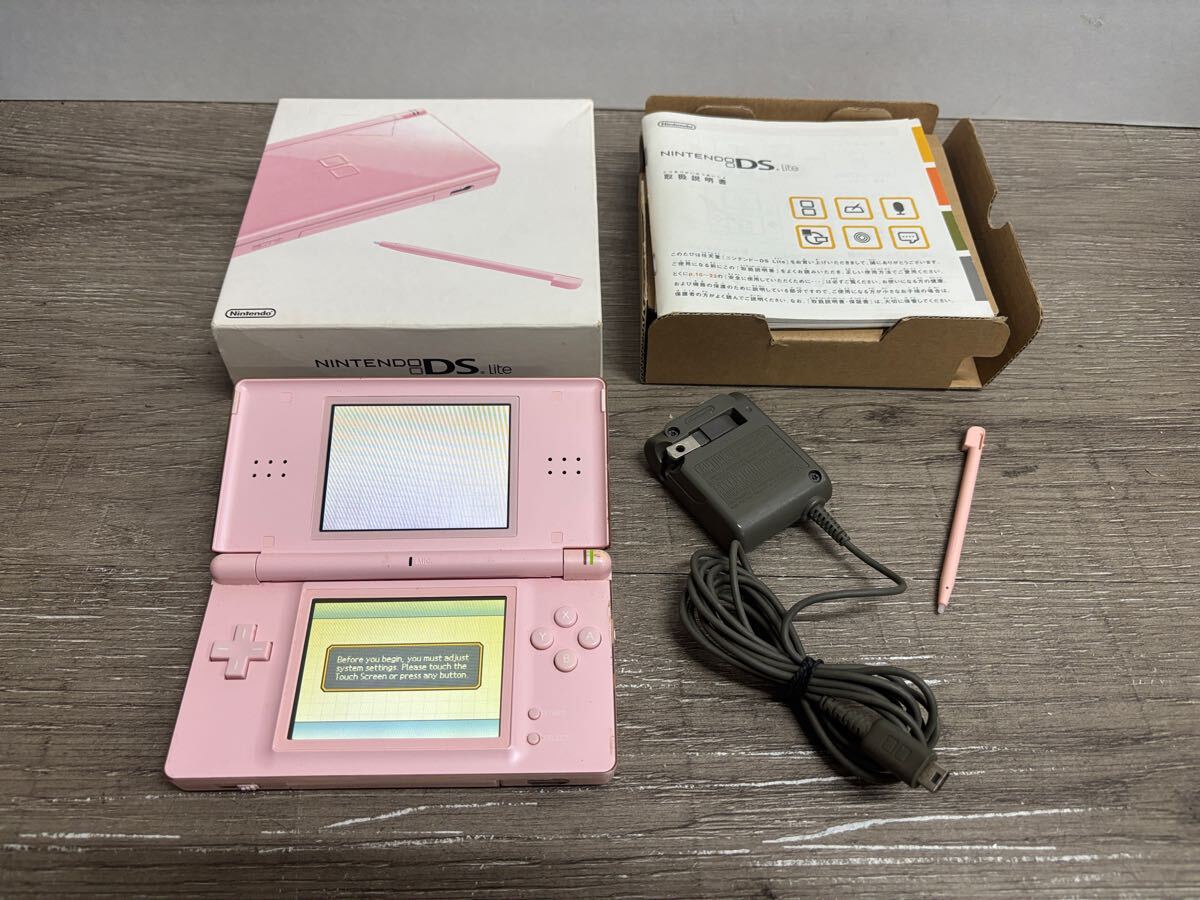 DSLite ☆ ニンテンドーDS Lite ノーブルピンク 動作品 本体 タッチペン アダプター 付属 Nintendo DS GBA 任天堂 3104 /【Buyee】 Buyee ...