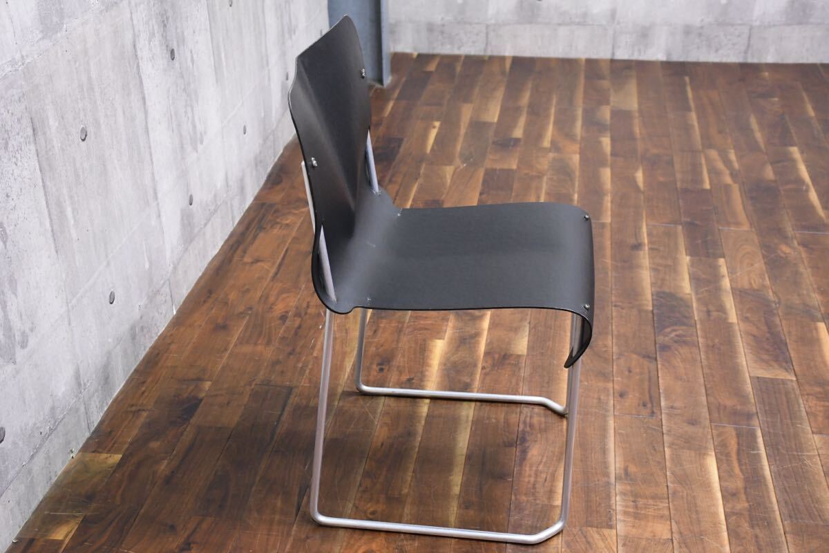 EFK56 Cassina ixc. カッシーナ・イクスシー OLIO CHAIR オリオチェア 堀尾俊彰 ダイニングチェア ブラック モダン ...
