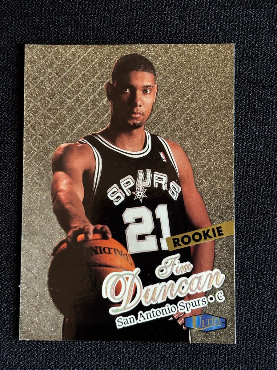 レア 97-98 FLEER ULTRA ティムダンカン GOLD MEDALLION EDITION Tim Duncan スパーズ ...
