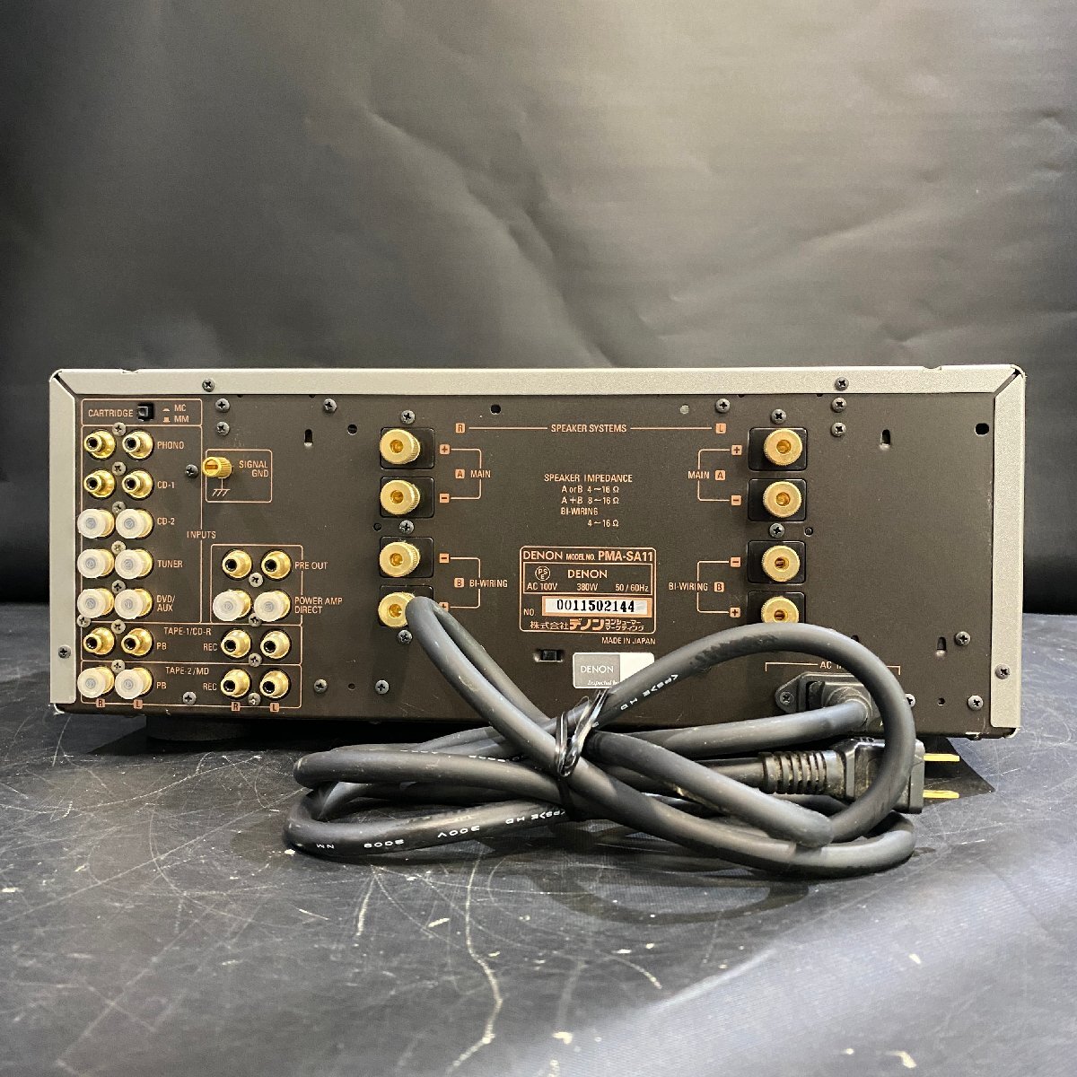 B 】202 DENON PMA-SA11 プリメインアンプ デノン 196543 /【Buyee】 Buyee - Japanese ...
