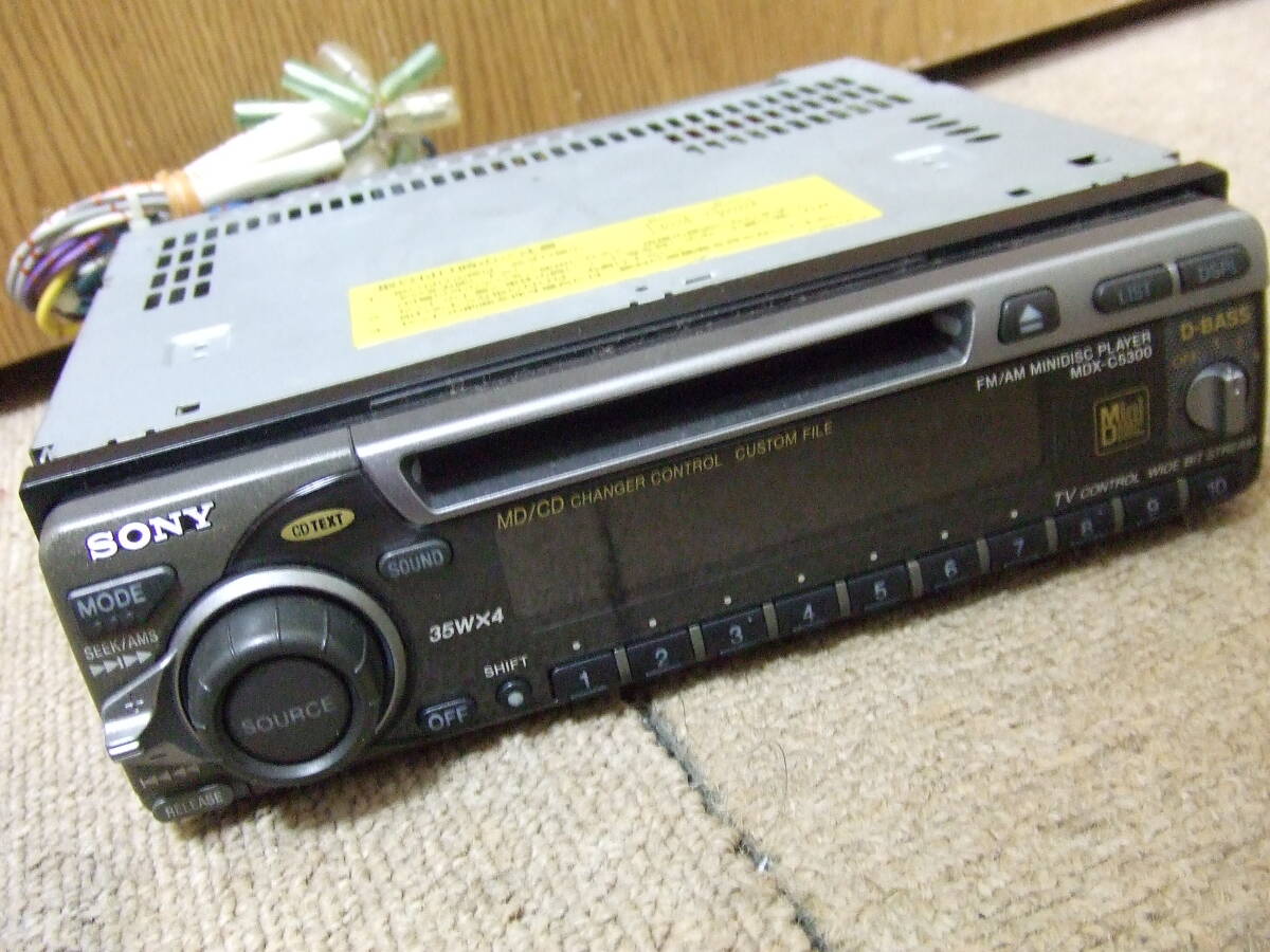 P671 カーステレオ SONY/ソニー MDX-C5300 MDデッキ MDプレーヤー FM/AM オーディオ 中古 本体 未確認 ジャンク /【Buyee】 Buyee ...