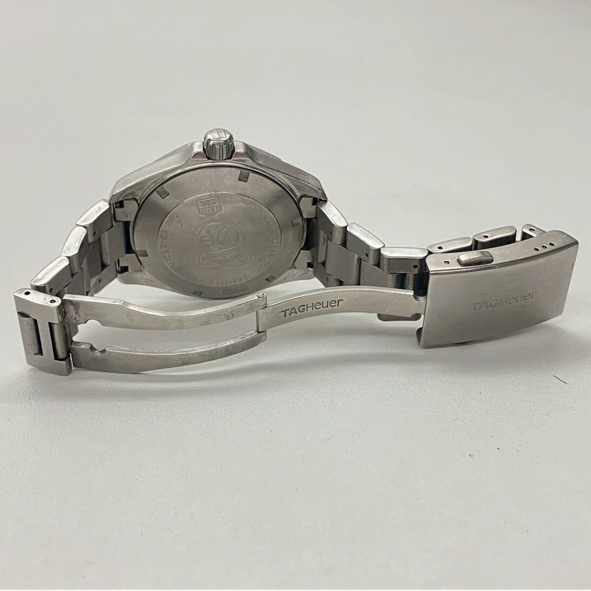 F045-SG1-921 TAG HEUER タグホイヤー AQUARACER アクアレーサー WAY2111 AUTOMATIC 自動巻き デイト 回転ベゼル メンズ腕時計 KA ...