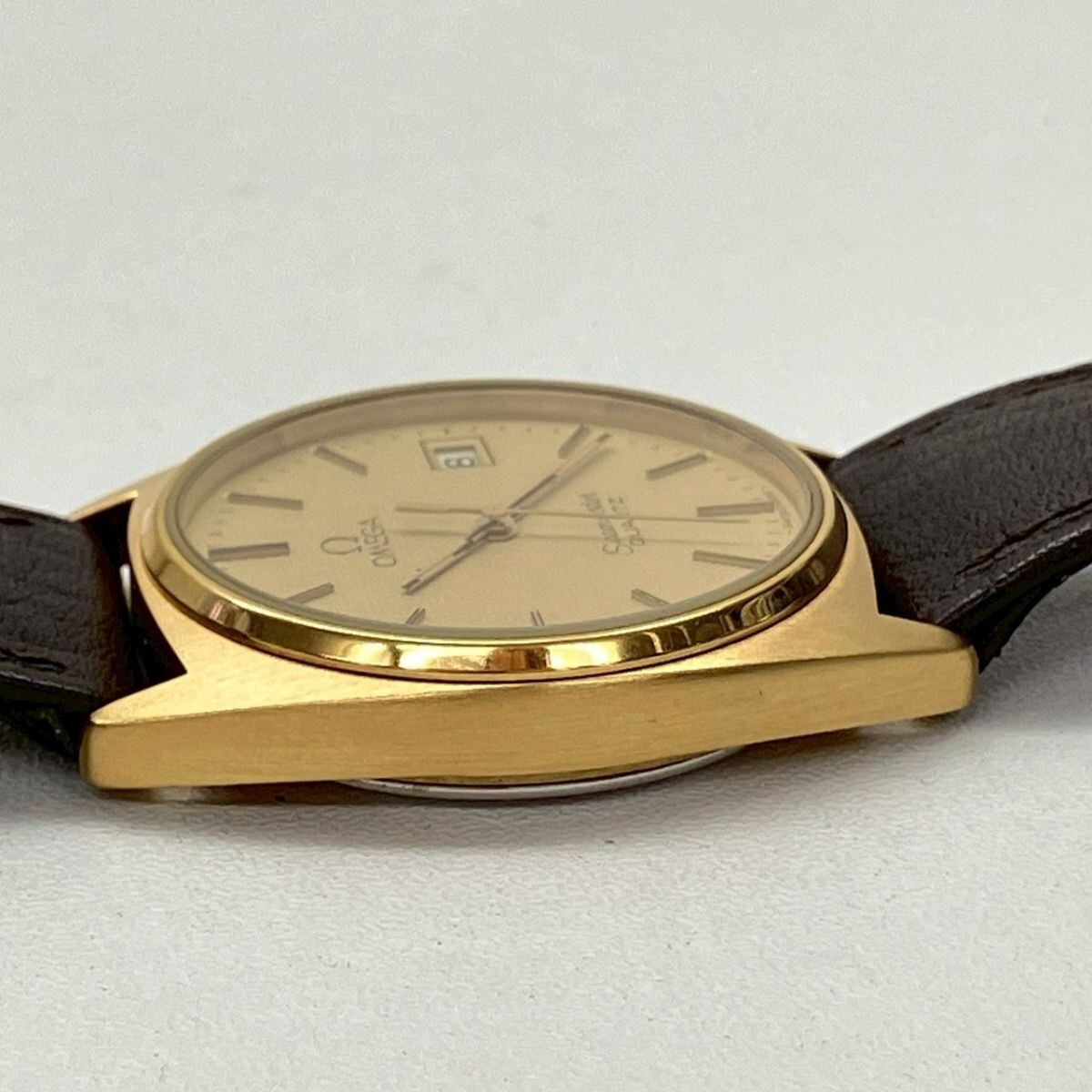 G036-O56-913 OMEGA Ω オメガ SEAMASTER シーマスター 1960.186 QUARTZ デイト Cal.1342 ...