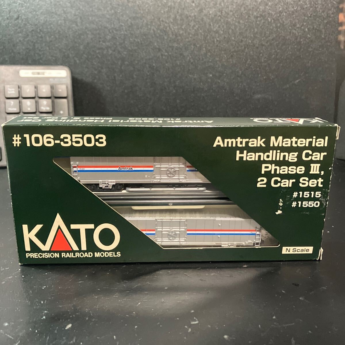 ホビセンカトー 106-3503 Amtrac Material Gandling Car Phase Ⅲ , 2 Car Set ...