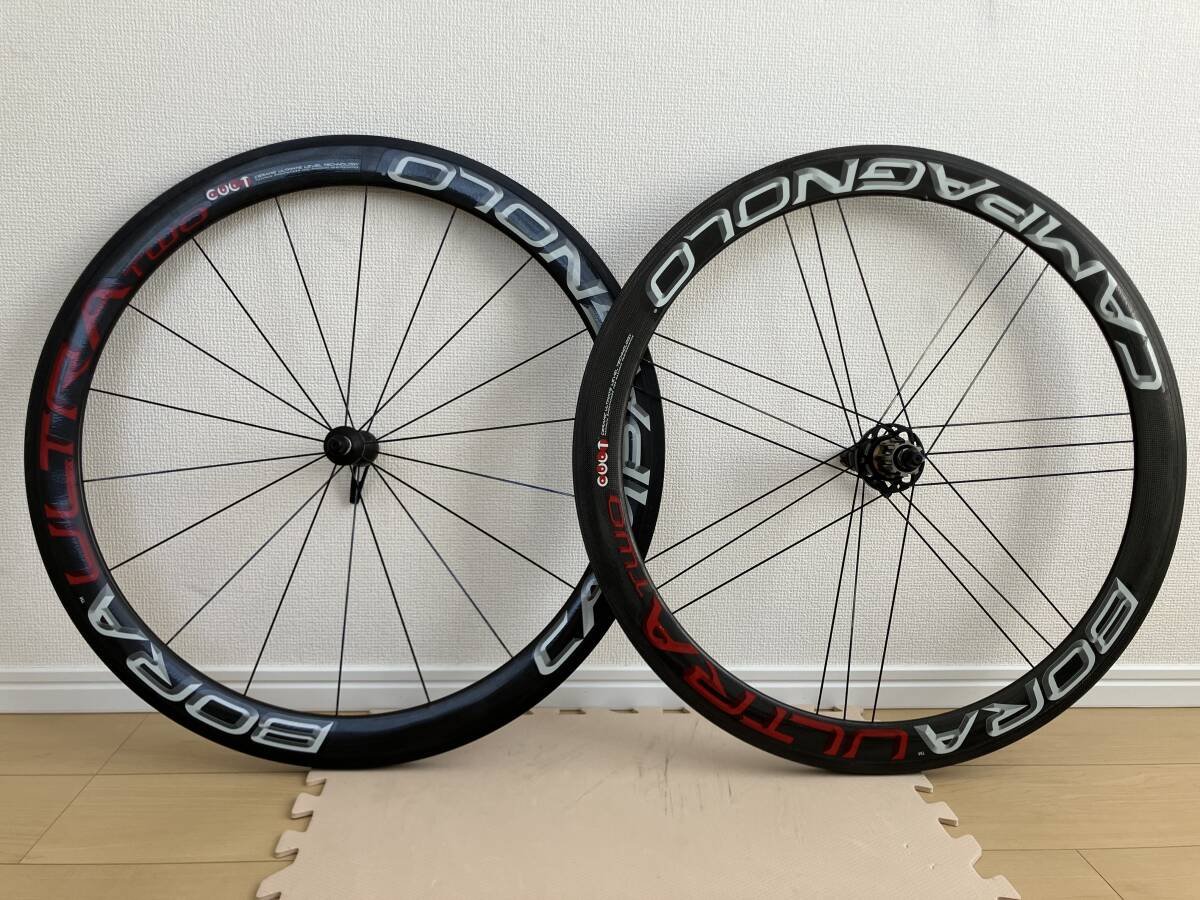 Campagnolo カンパニョーロ BORA ULTRA TWO カンパフリー cult チューブラー カーボンホイール クイックリリース付 /【Buyee】 Buyee ...