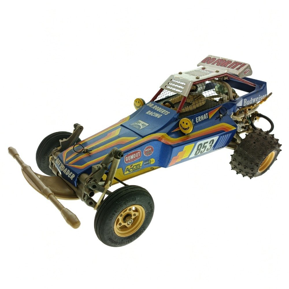 希少 TAMIYA タミヤ 組立済 ファイティングバギー レーシングカー MINT 400 レトロ ホビー コレクション ラジコン ジャンク ...