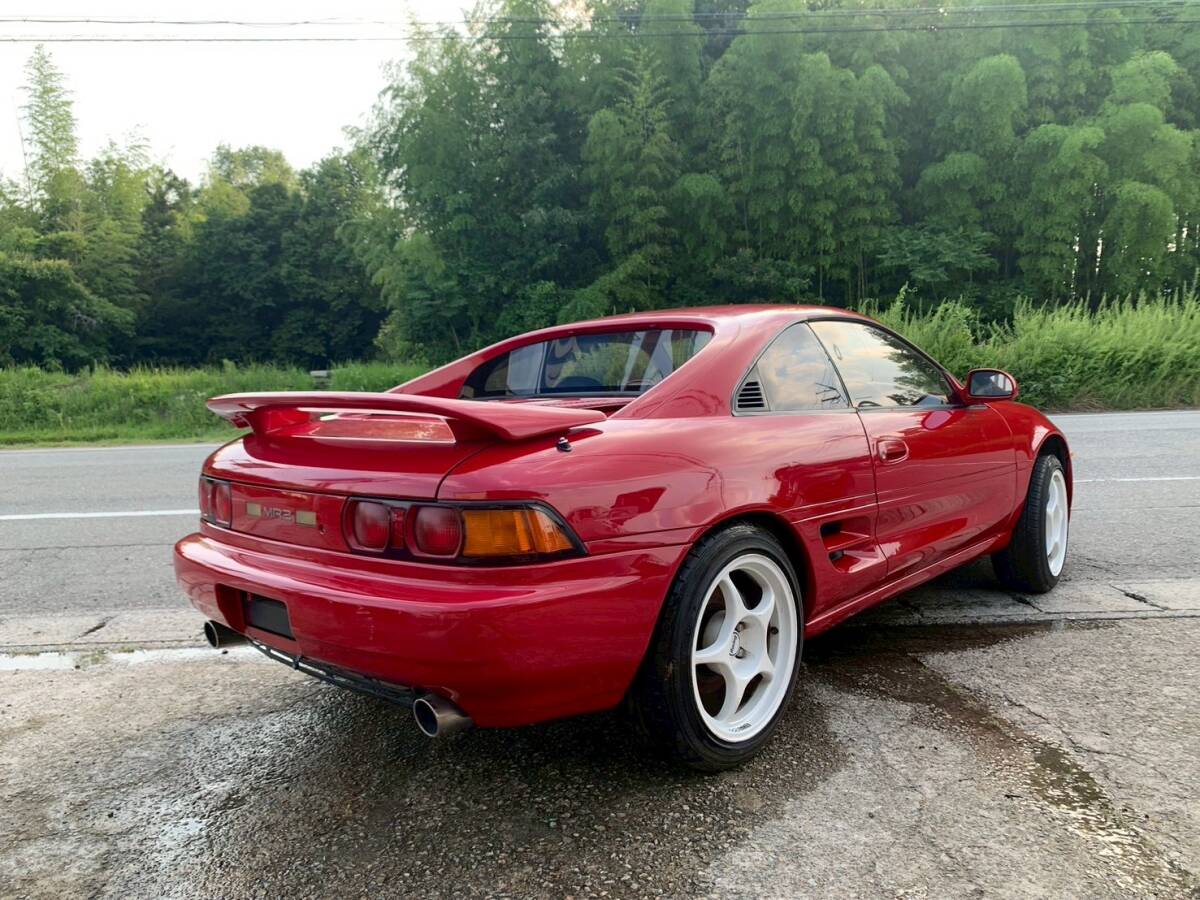 平成6年式 MR2 後期 3型 Gリミテッド 5MT(5型用ヘリカルLSD入り） エアコン正常可動 燃料ポンプ交換 書類有り SW20 3SG ...