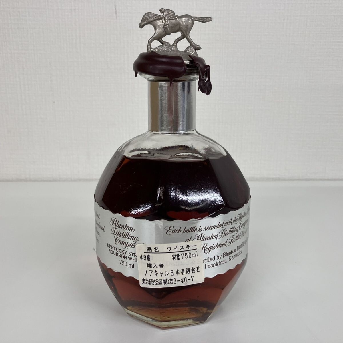 D429-T27-677【未開栓】Blanton’s ブラントン シルバー エディション シングルバレル バーボン ウイスキー 酒 750ml 49度 箱付き NB /【Buyee ...