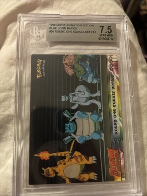 Pokmon TCG Round One Equals Defeat ポケモン Topps Mewtwo Strikes Back 26 海外 ...