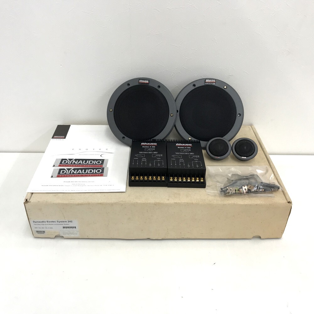 【同梱不可】【140】中古品 DYNAUDIO ディナウディオ Esotec SYSTEM 242 カーオーディオ 音出し確認済 長期保管品 外箱汚れ有 /【Buyee】 Buyee ...