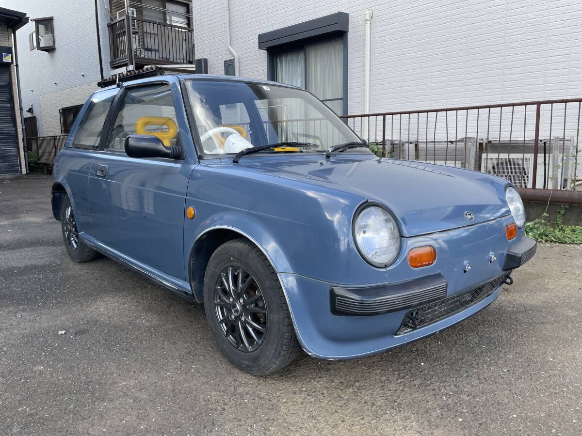 書類あり！日産 Be-1 BK10 部品取りレストアベース車 現状渡し 希少な5MT 旧車 昭和レトロ パイクカー パオ フィガロ のMT換装 ...