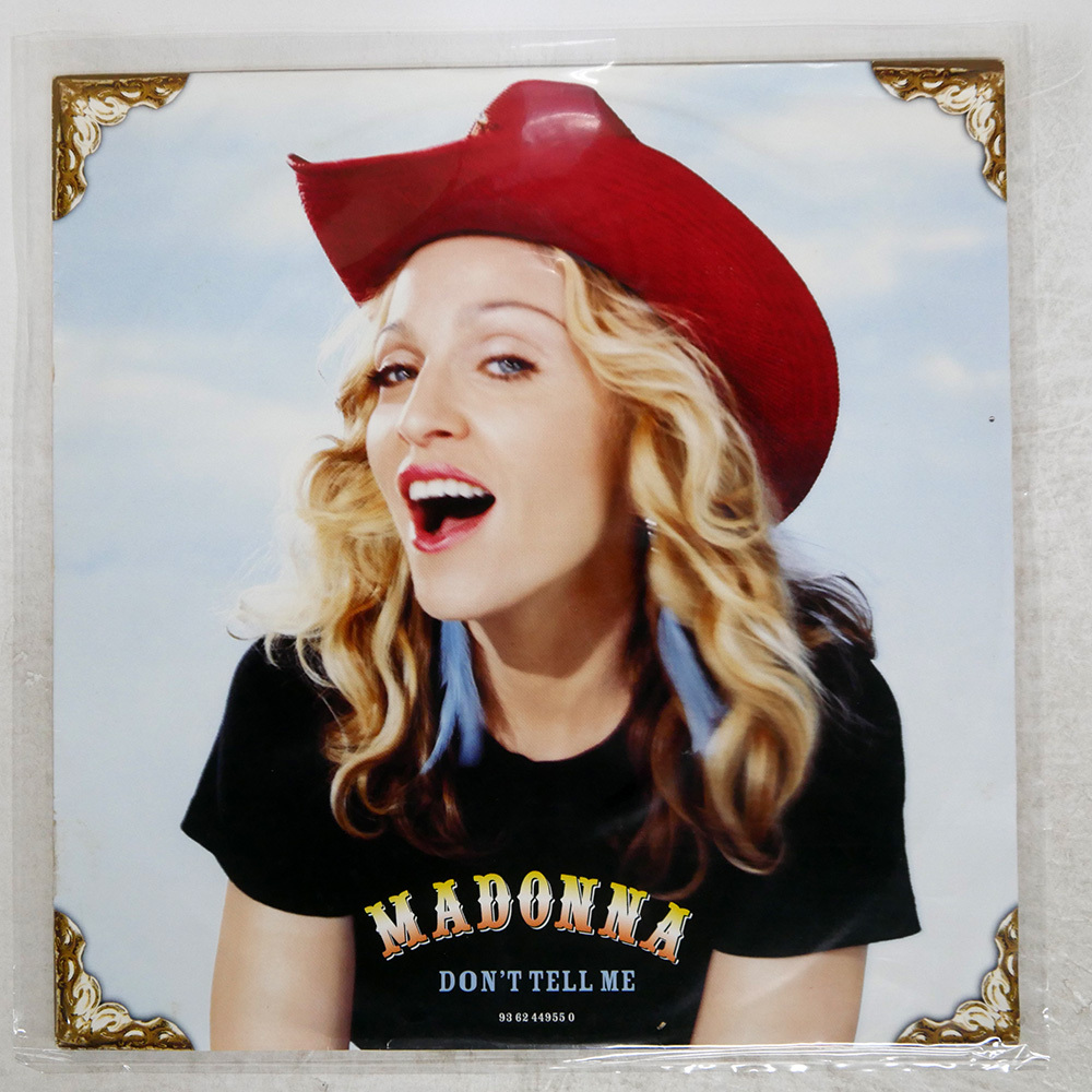 ヨーロッパ盤 MADONNA/DON’T TELL ME/MAVERICK 9362449550 12 /【Buyee】 Buyee ...