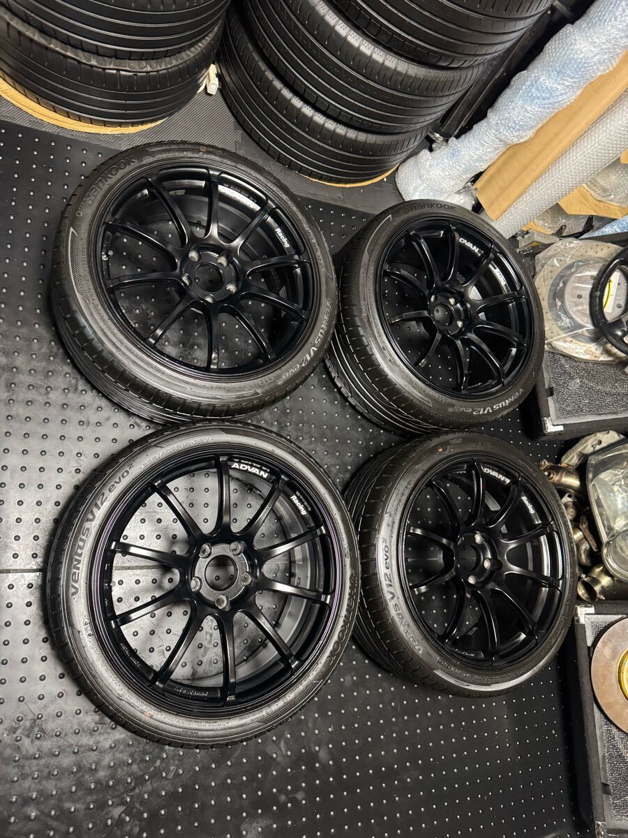 YOKOHAMA ADVAN Racing RS II 18×8J＋42 8.5J＋29 PCD112 5穴 VENTUS V12 evo2 ...