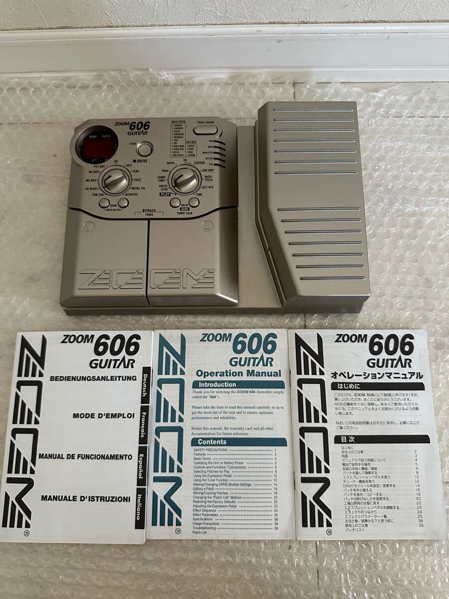 ZOOM 606 GUITAR マルチエフェクター ギターエフェクター ズーム 音響機器 /【Buyee】 Buyee - Japanese ...
