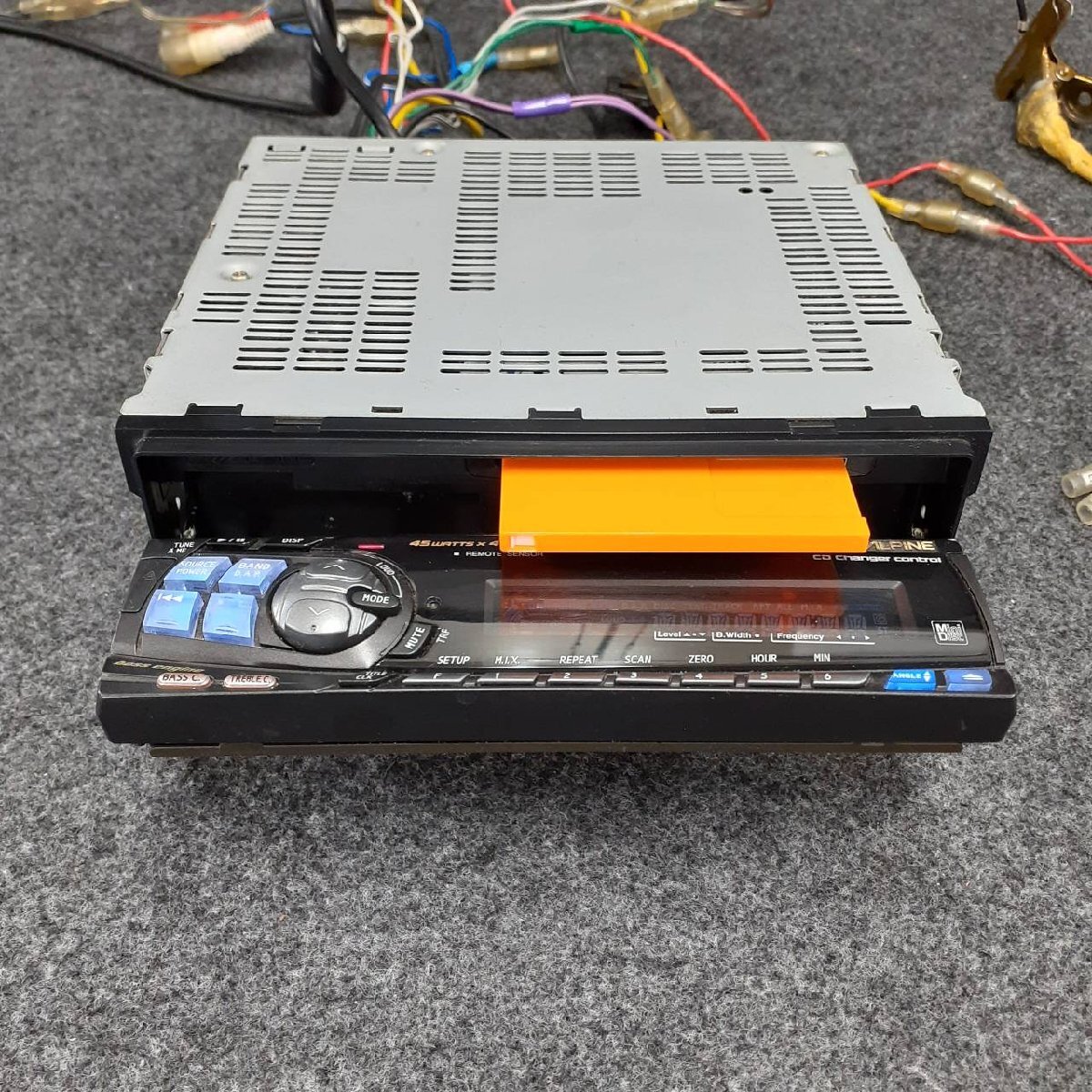 ALPINE アルパイン MDM-7760J 1DIN MD プレーヤー 当時物 旧車 CDチェンジャーコントロール b0732-gyr ...