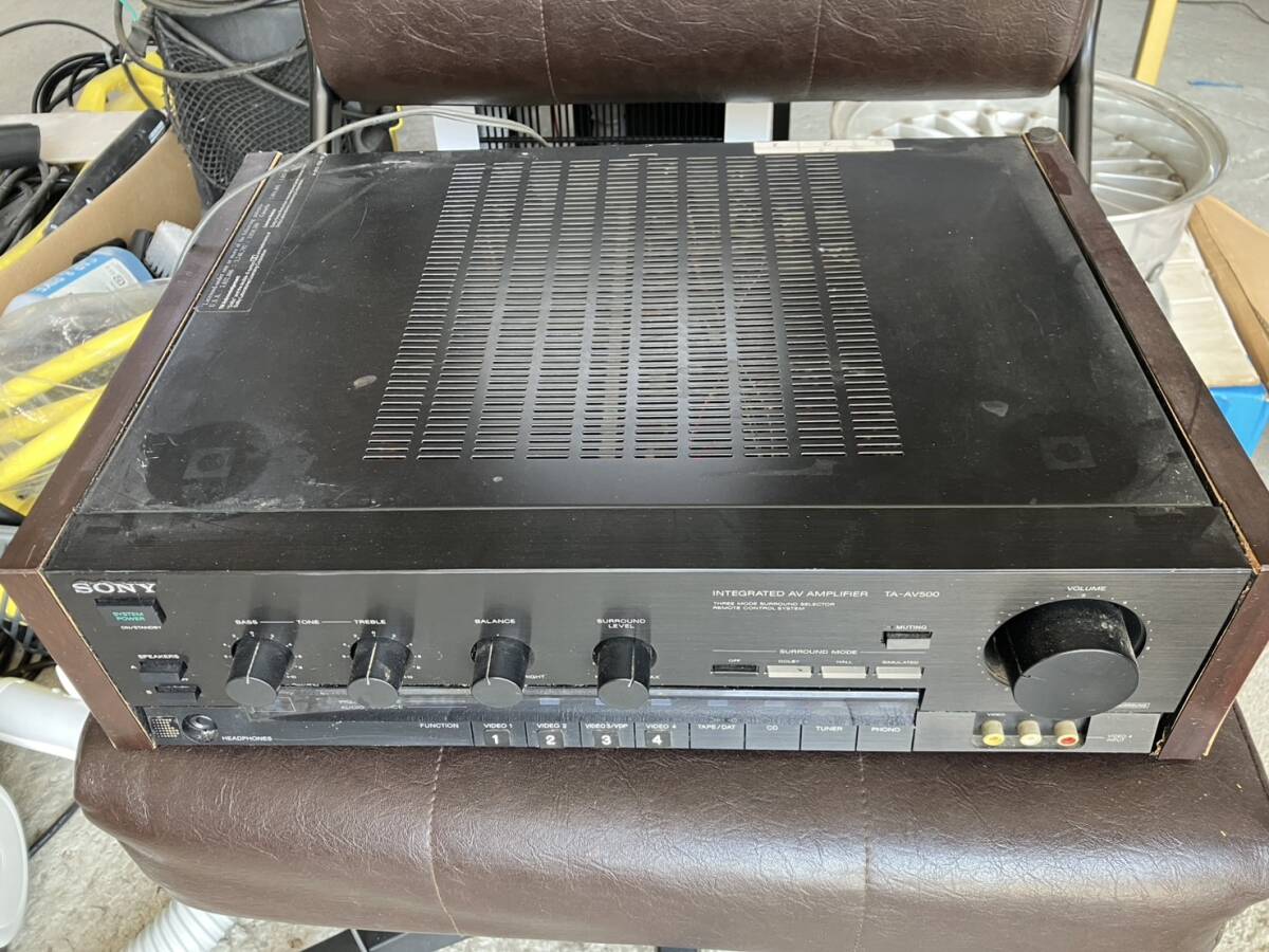ソニー ステレオ アンプ ININTEGRATED STEREO AMPLIFIER TA-AV500 SONY /【Buyee】 Buyee - Japanese Proxy Service ...
