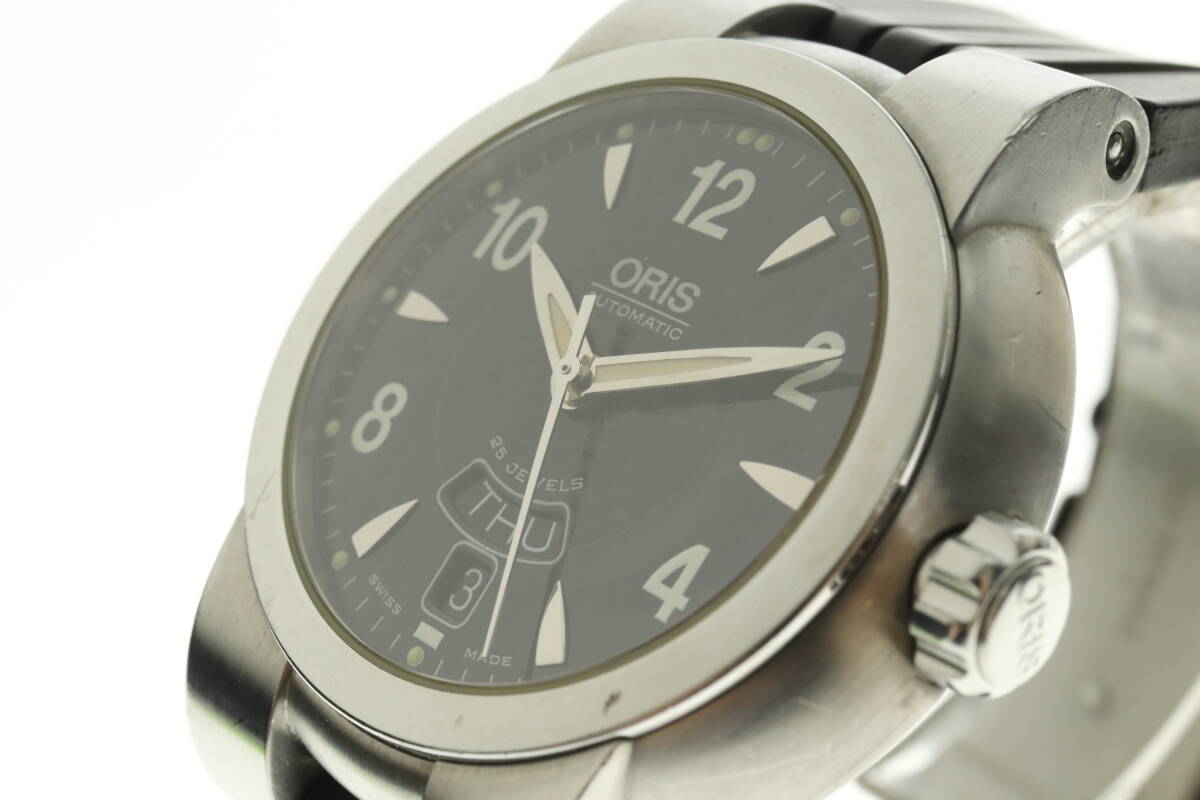 LVSP7-7-17 7T072-17 ORIS オリス 腕時計 7517-41 デイデイト ラウンド 自動巻き 約105g メンズ シルバー ...