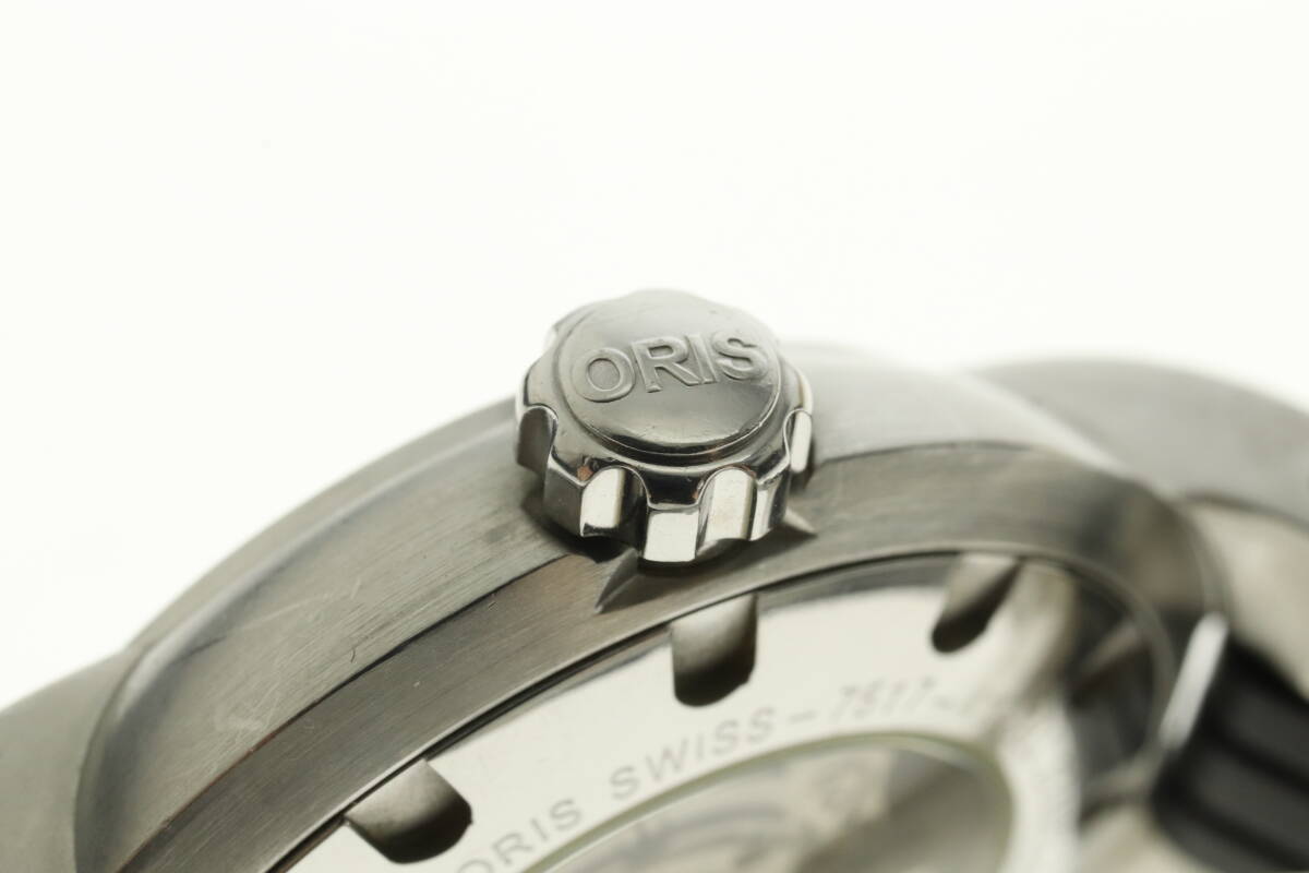 LVSP7-7-17 7T072-17 ORIS オリス 腕時計 7517-41 デイデイト ラウンド 自動巻き 約105g メンズ シルバー ...