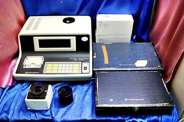 NIPPON DENSHOKU/日本電色工業 分光色彩計 SE2000 Spectro Color Meter 付属あり 59029Y ...