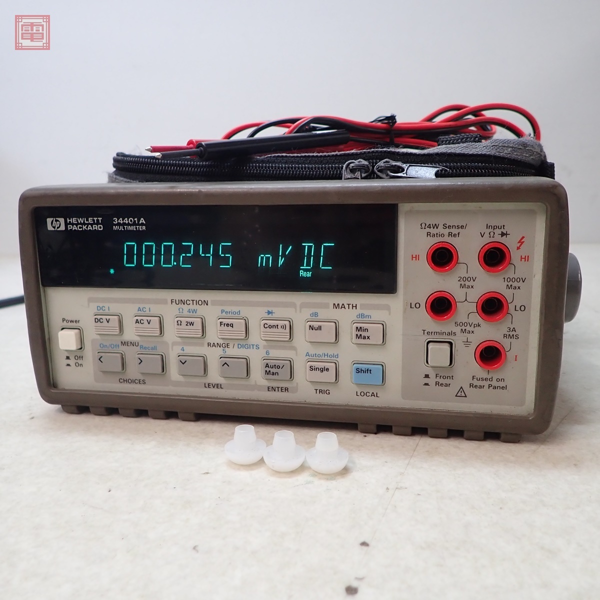 ★HP デジタルマルチメーター 34401A DIGITAL MULTIMETER ヒューレットパッカード HEWLETT PACKARD 通電のみ確認【20 /【Buyee】 Buyee ...