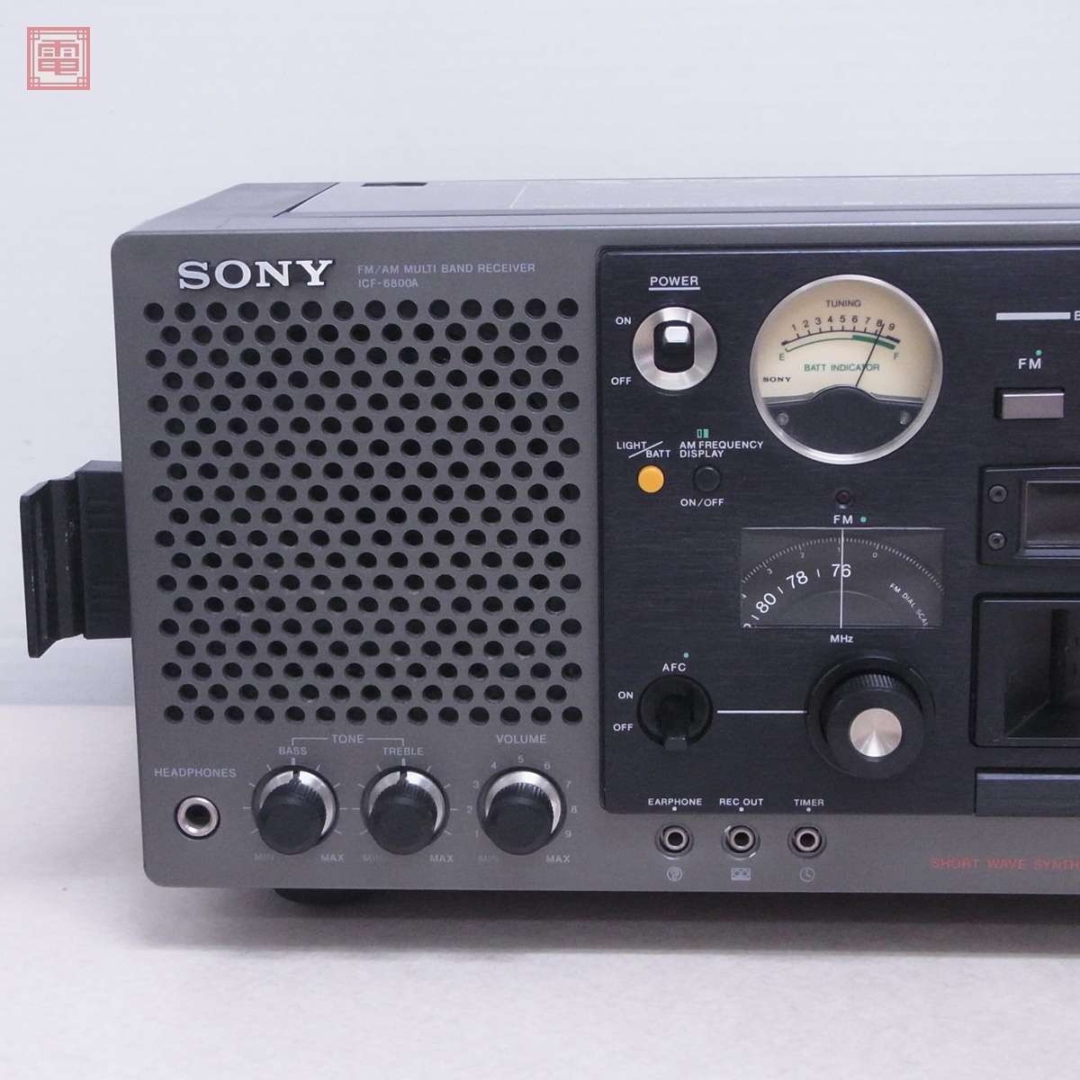 SONY ソニー ICF-6800A AM/FM/SW マルチバンド BCLラジオ【20 /【Buyee】 Buyee - Japanese Proxy Service | Buy from ...