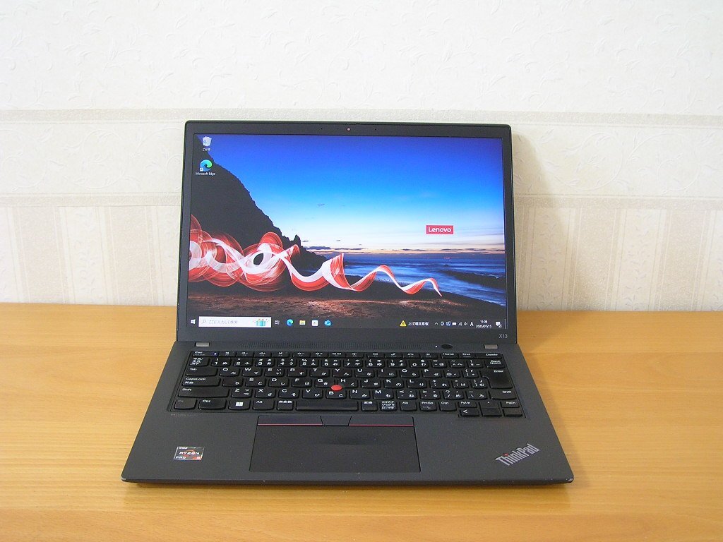 ThinkPad X13 Gen2 AMD Ryzen 5 PRO/5650U SSD256GB 16GB WUXGA 無線 Win10Pro ...