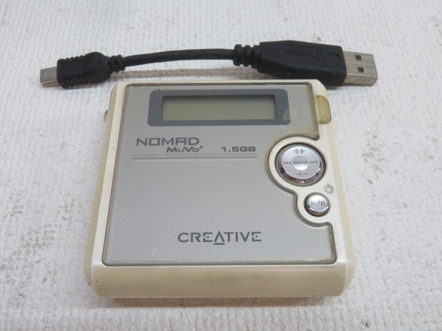 1.5GB Creative DAP-CS0001 デジタルオーディオプレーヤー NOMAD MuVo2 クリエイティブ ノマド バッテリー ...