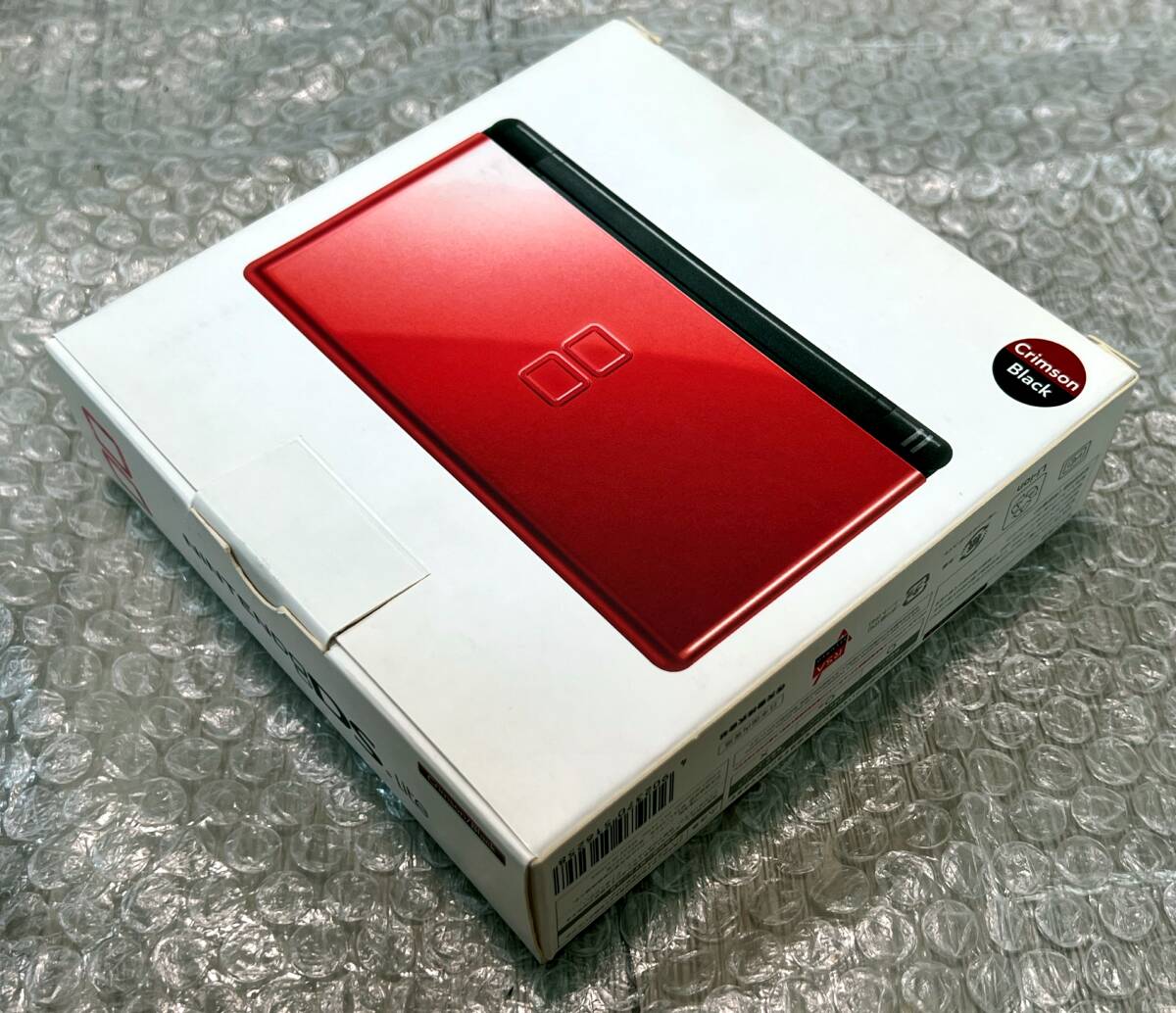 〈新品未使用〉 NDS ニンテンドーDSLite 本体 クリムゾン/ブラック USG-001 NINTENDO ゲームボーイアドバンス対応 GBA DS Lite レッド /【Buyee ...