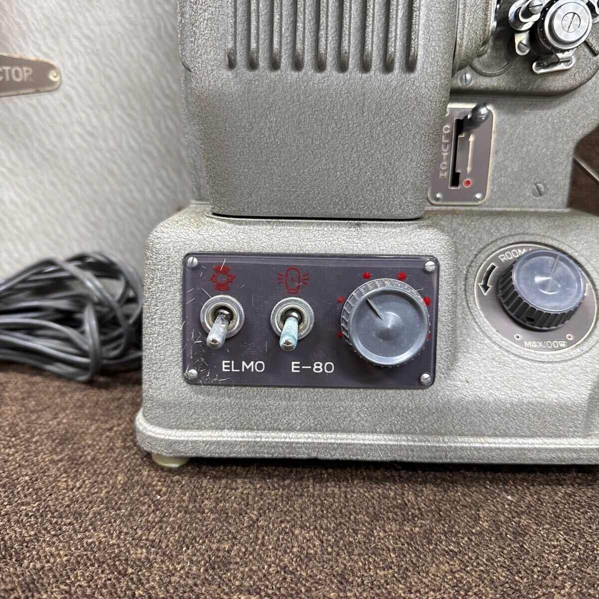 JZ-133 激安 ELMO PROJECTOR E-80 エルモプロジェクター 動作未確認 中古現状品 ※3回再出品で処分 /【Buyee ...