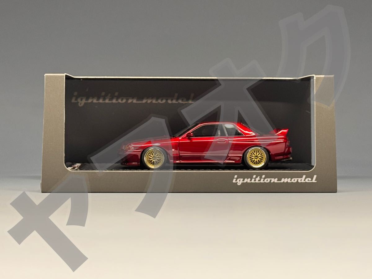 IG 1/43 ニスモ R32 GT-R S-tune レッド 0924 NISMO 日産 カーボン イグニッションモデル Ignition ...