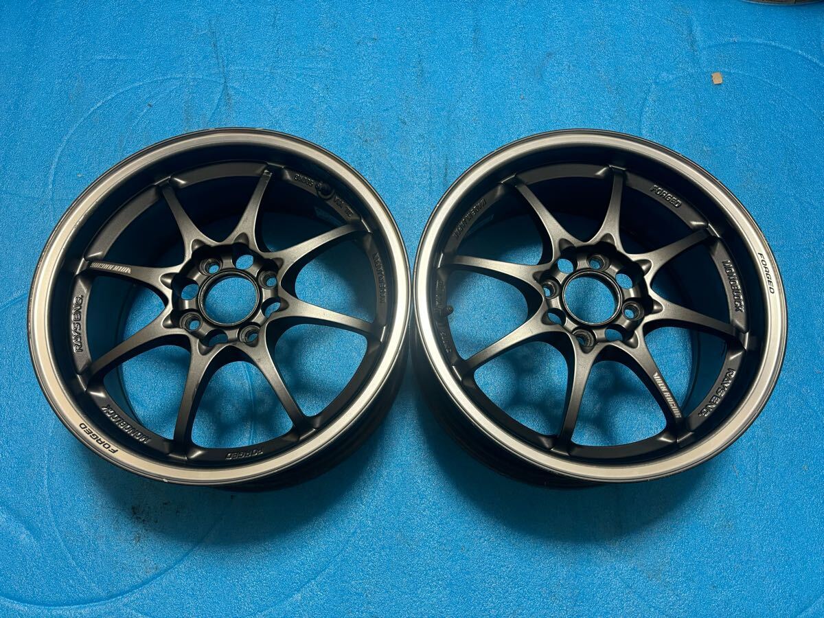 RAYS レイズ 鍛造 VOLK RACING CE28 CR CLUB RACER 15インチ 15X7JJ +48 PCD 100/4H ...