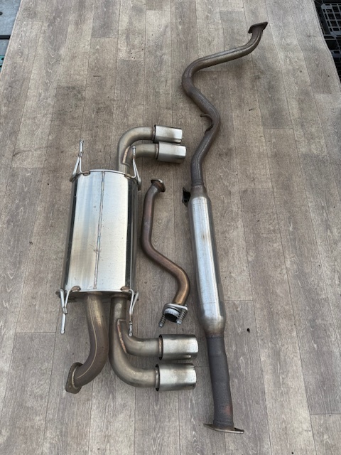 TRD ZN6 86 ハチロク 前期 FA20 ハイレスポンス マフラー 左右4本出し JQR 10121010 ZC6 BRZ /【Buyee】 Buyee - Japanese Proxy ...