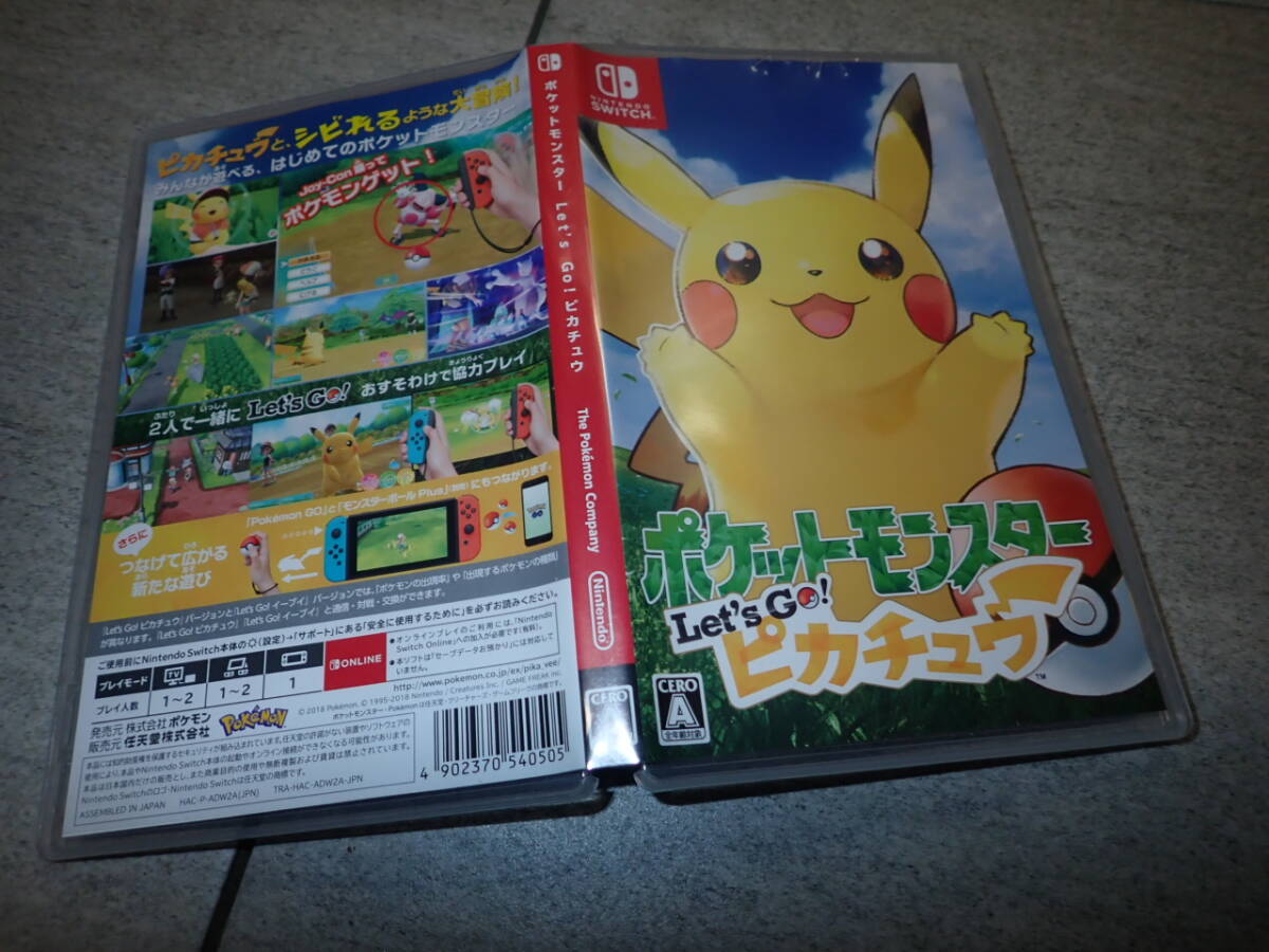 1円～ Nintendo Switch ソフト ポケットモンスター Let’s Go! ピカチュウ ポケモン ニンテンドースイッチ スイッチ ...