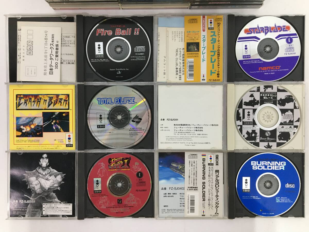 ★☆ソ589 3DO ソフト 30本 まとめ売り ゲックス スーパーストリートファイター2X チキチキマシン猛レース トータルエクリプス 他☆★ /【Buyee】 Buyee ...