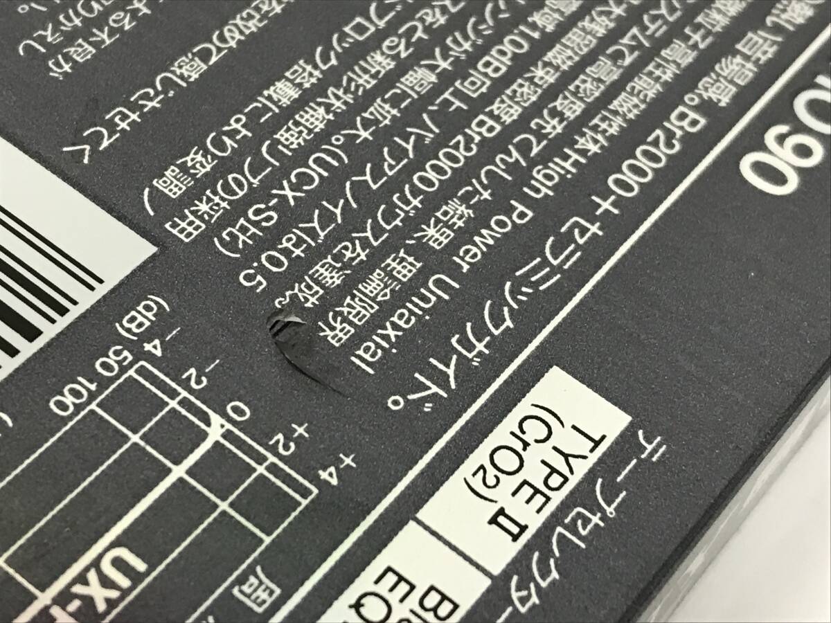 チ448 未開封 カセットテープ SONY CrO2 POSITION CERAMIC TAPE GUIDE UX-PRO90 他 10本 ...