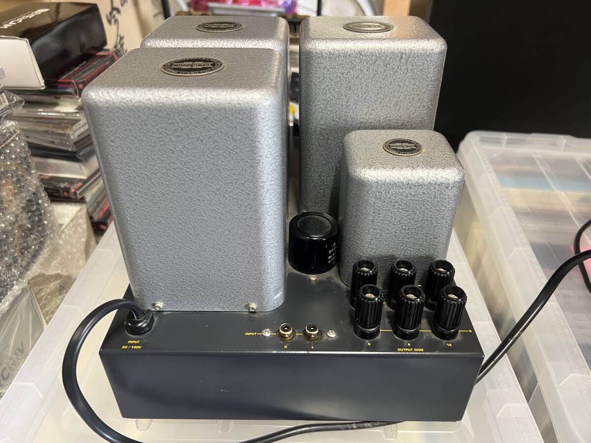 UESUGI MODEL/TAP-20 VACUUM TUBE TYPE STEREO POWER AMPLIFIER 300B ...