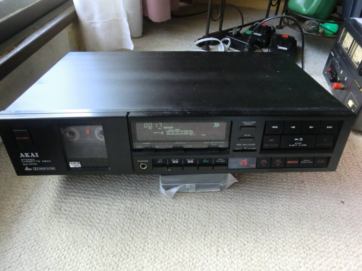 AKAI 赤井電機 リバース・カセットデッキ GX-R70 メンテナンス済み 動作確認 動作品 /【Buyee】 Buyee - Japanese Proxy Service | Buy ...