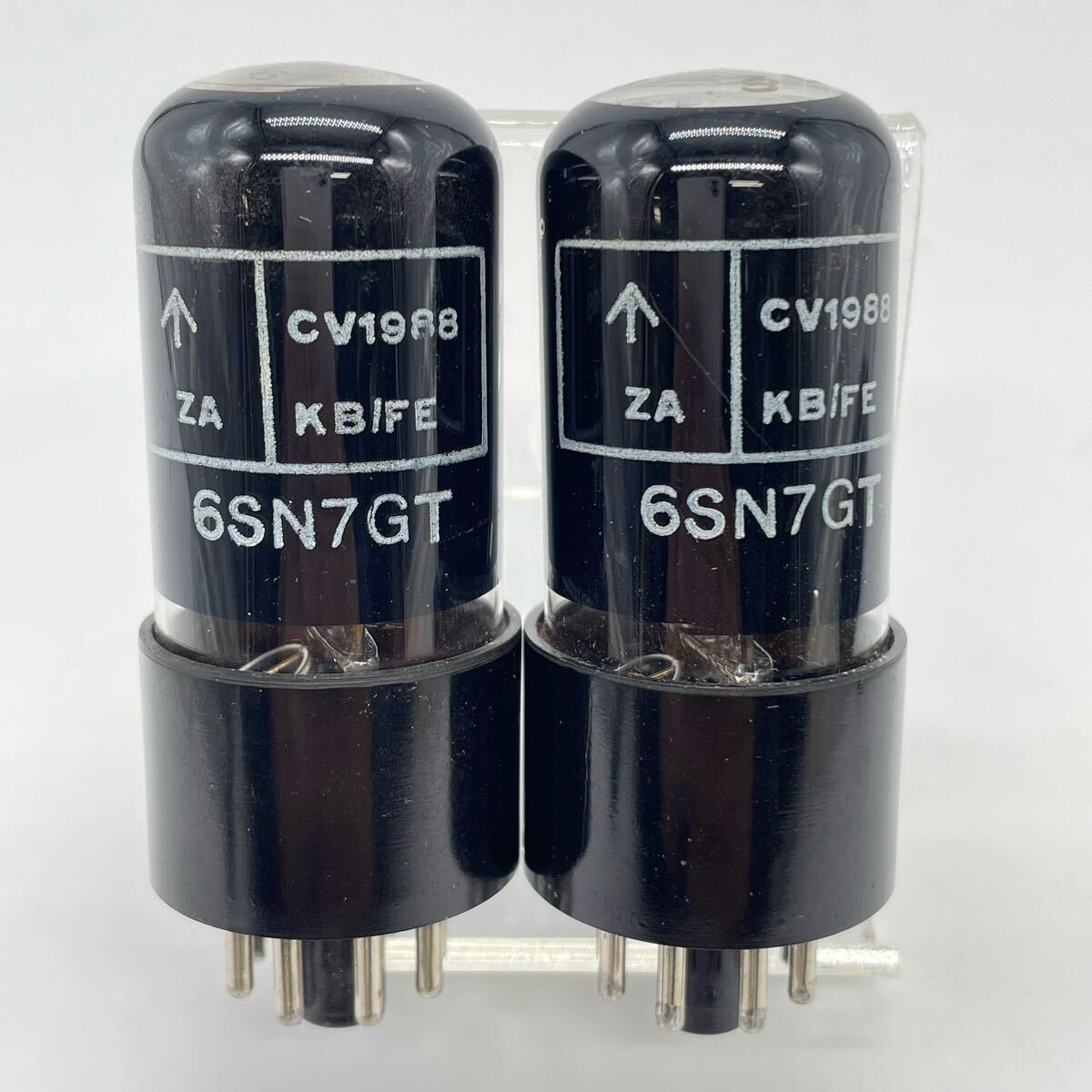 ★ 真空管 ZA / XB / XM cv1988 KB/FE 6SN7GT 真空管アンプ アンプまとめ まとめ売り 4本まとめ 現状写真参照 VALVE ELECTRONIC Brown ...