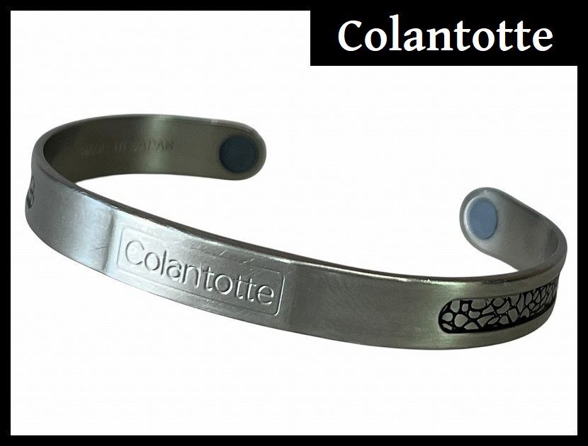 Colantotte コラントッテ Ti-22 マグチタン パレット 磁気 メンズ レディース ユニセックス バングル ブレスレット シルバー ...
