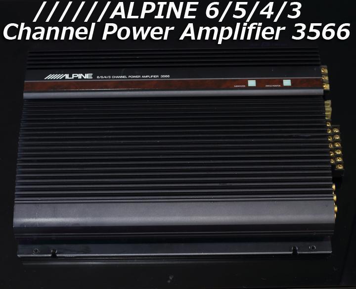 即決 送料無料 1992年発売当時物 バブル時代の賜物 アルパイン最高傑作Jubaシリーズに継ぐ6/5/4/3ch高級パワーアンプALPINE ...